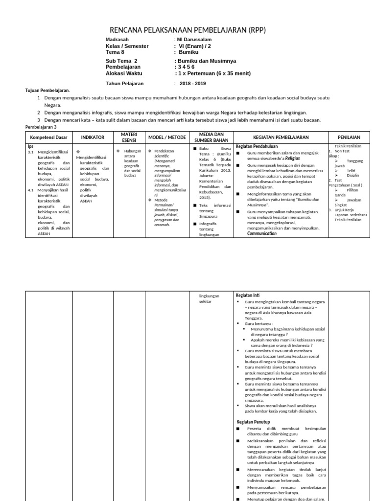 Tema 8 Sub Tema 2 Pemb 3,4,5,6 | PDF
