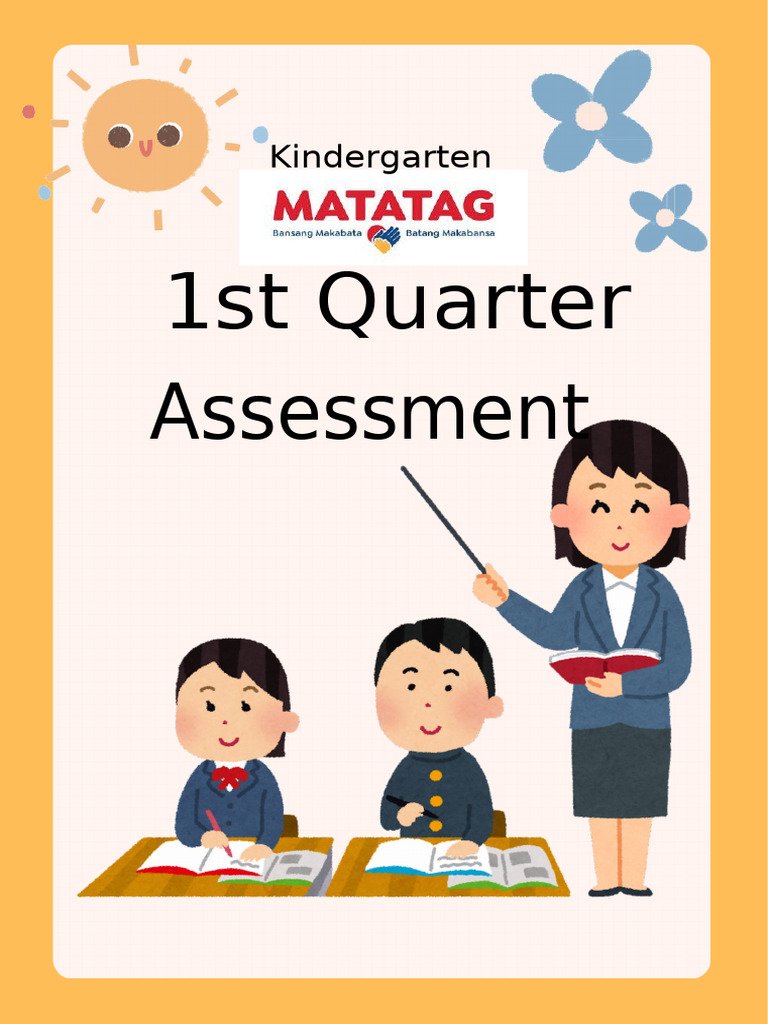 1st Quarter Kinder Word | PDF