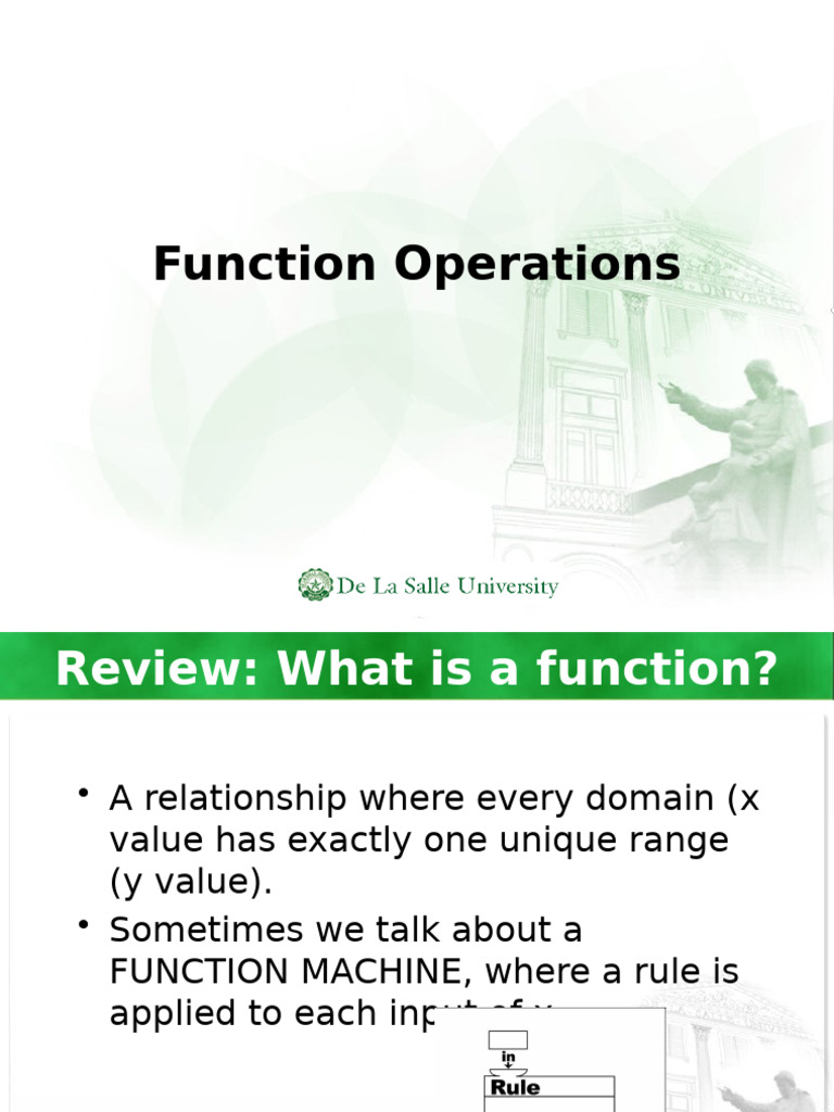 Function Operations | PDF