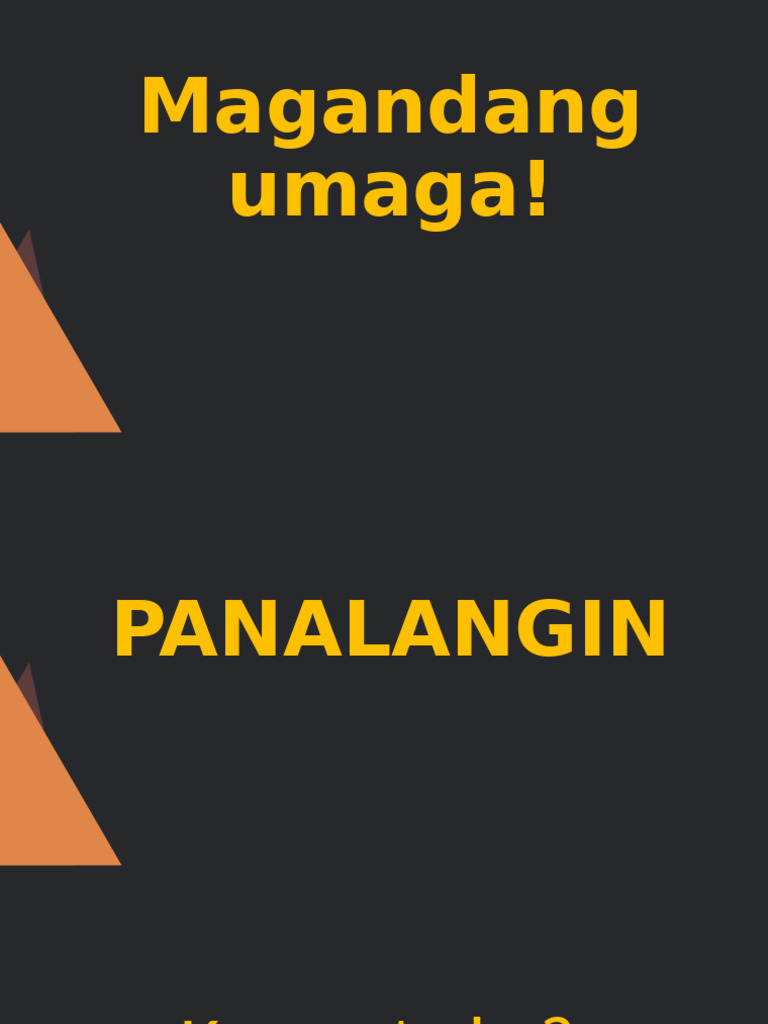 Panitikang Filipino | PDF