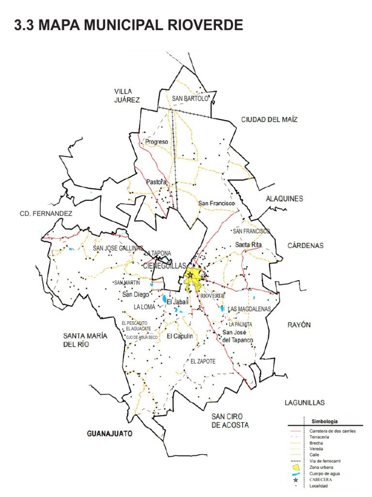 Mapa Rioverde | PDF