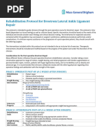 Ankle Fracture ORIF Rehab Protocol | PDF | Anatomical Terms Of Motion ...
