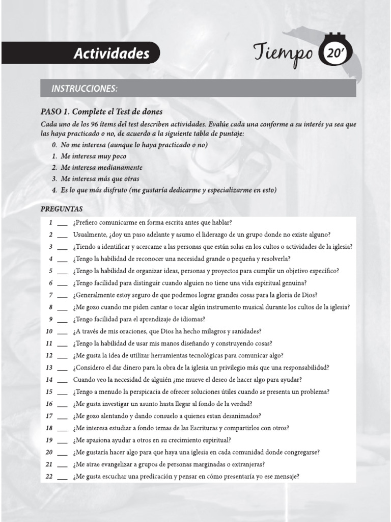 Test Lección #1 | PDF