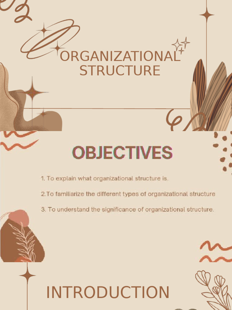 Organizational Structure | PDF