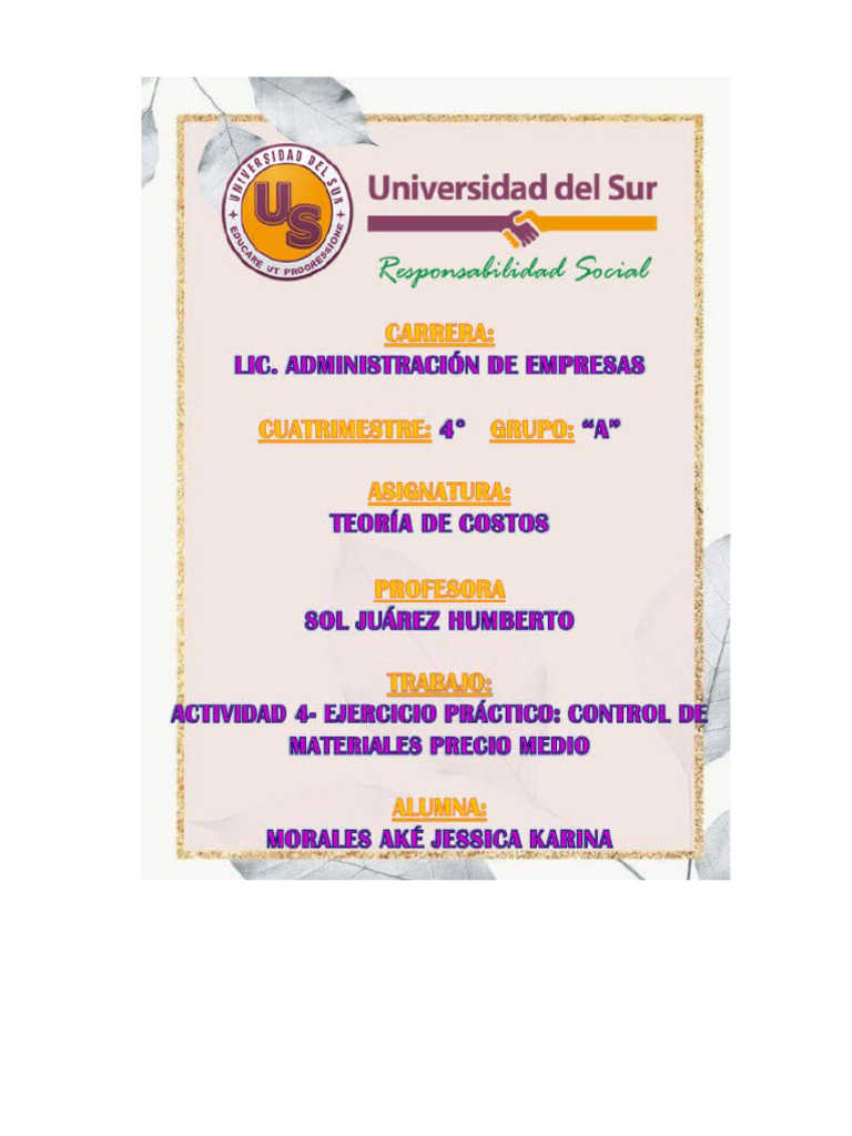 Tarea Ejercicio Practico | PDF