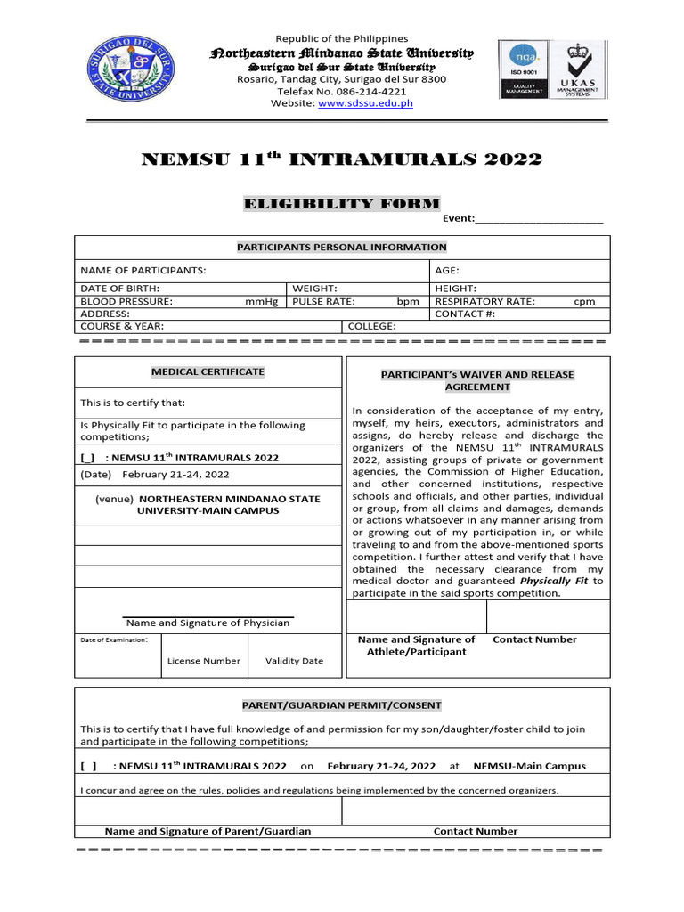ELIGIBILITY_FORM | PDF