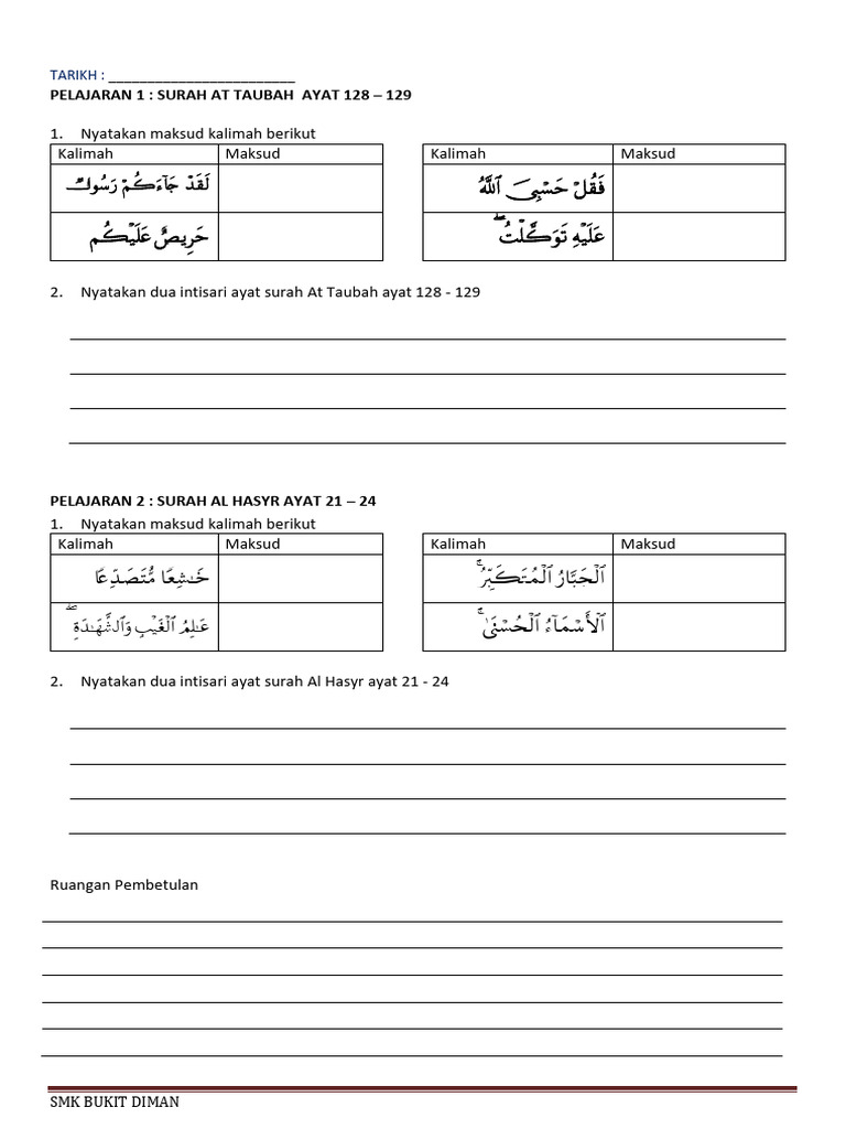 Latihan Topikal t5 Ikut Tajuk | PDF