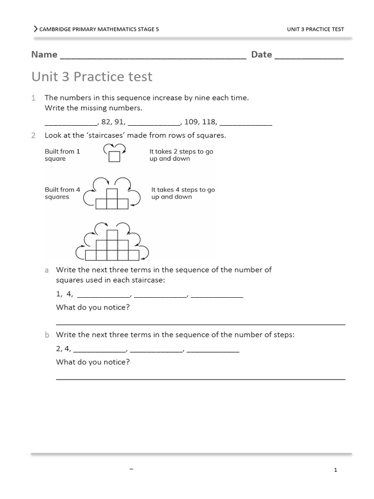 Unit 3 Practice Test | PDF