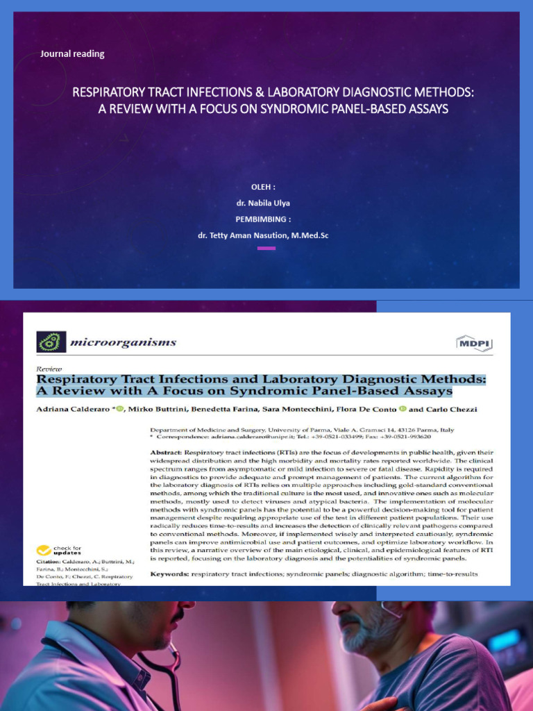 Metode Diagnostik Laboratorium Infeksi Saluran Pernafasan Dengan ...