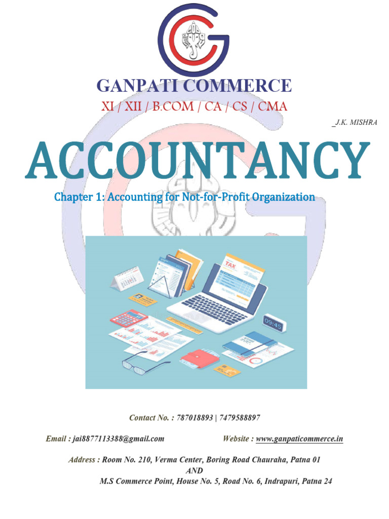 Accounting For Not-For-Profit Organisation (Notes) | PDF