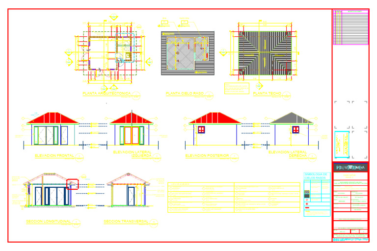 Arq-09 - Planta y Elev - Den | PDF