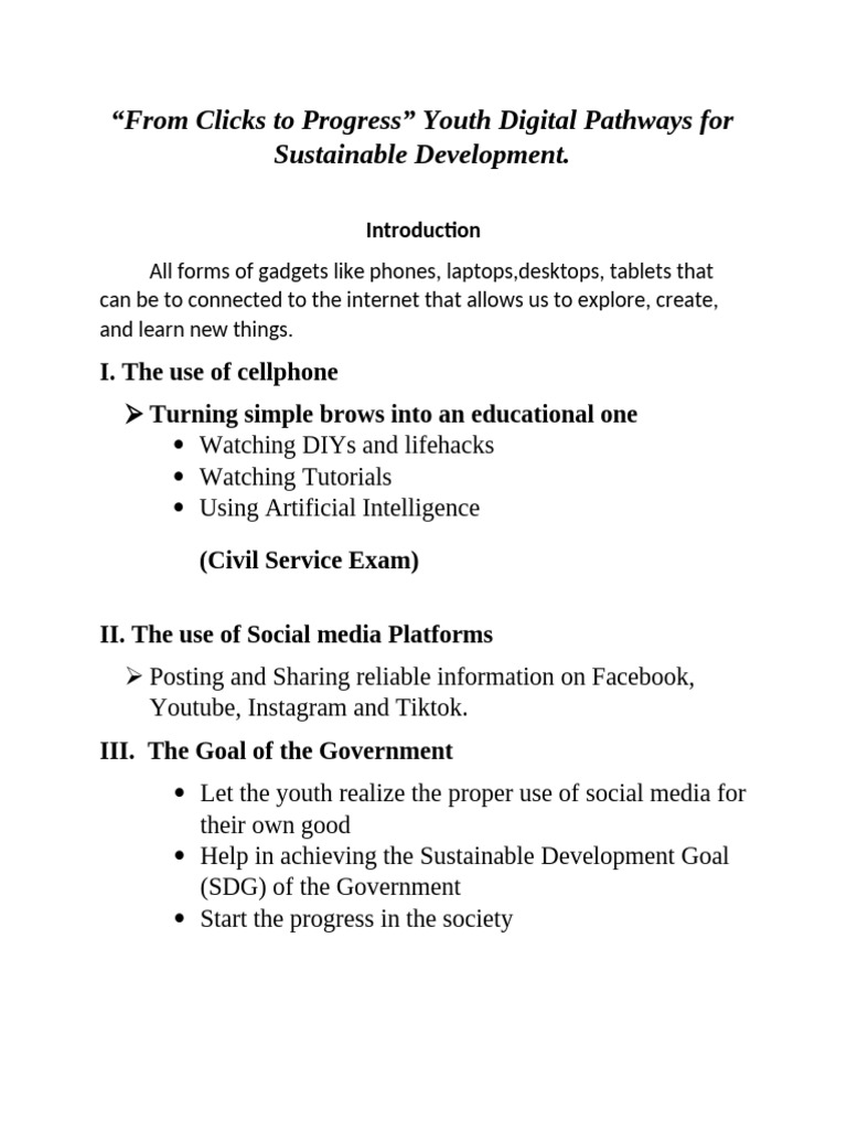 My Speech Sample | PDF