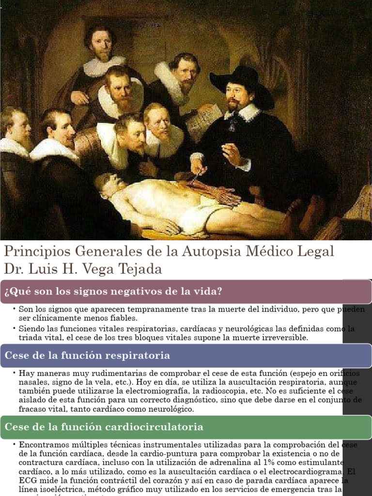 Autopsia Medicolegal | PDF