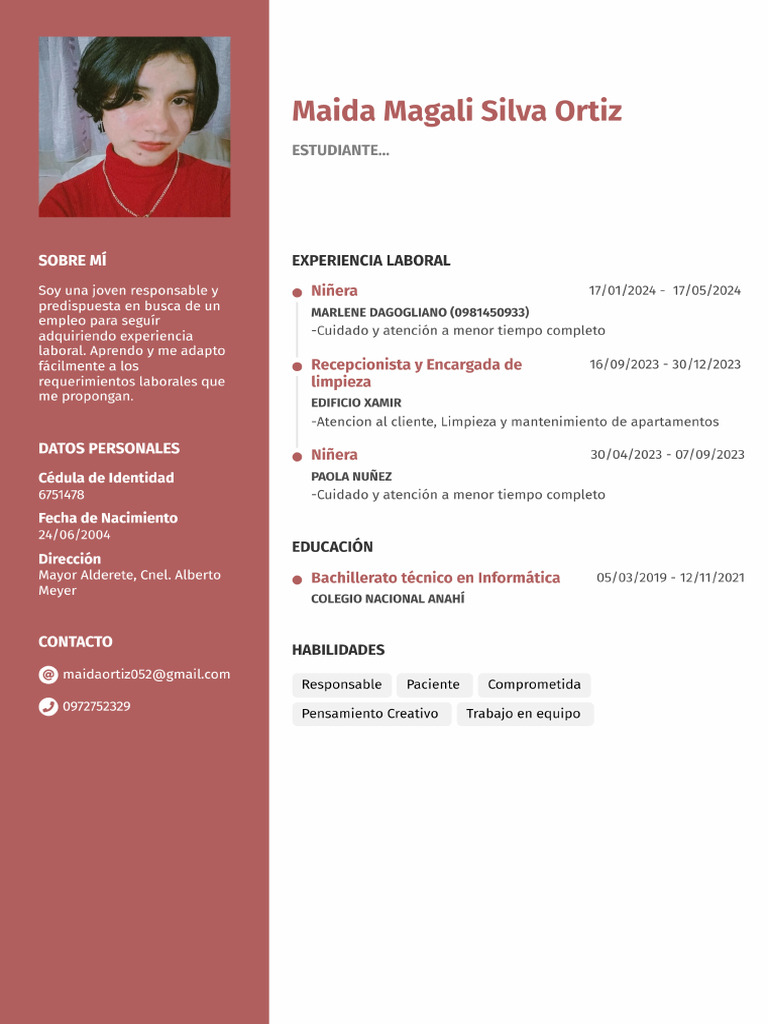 Currículumvitae | PDF