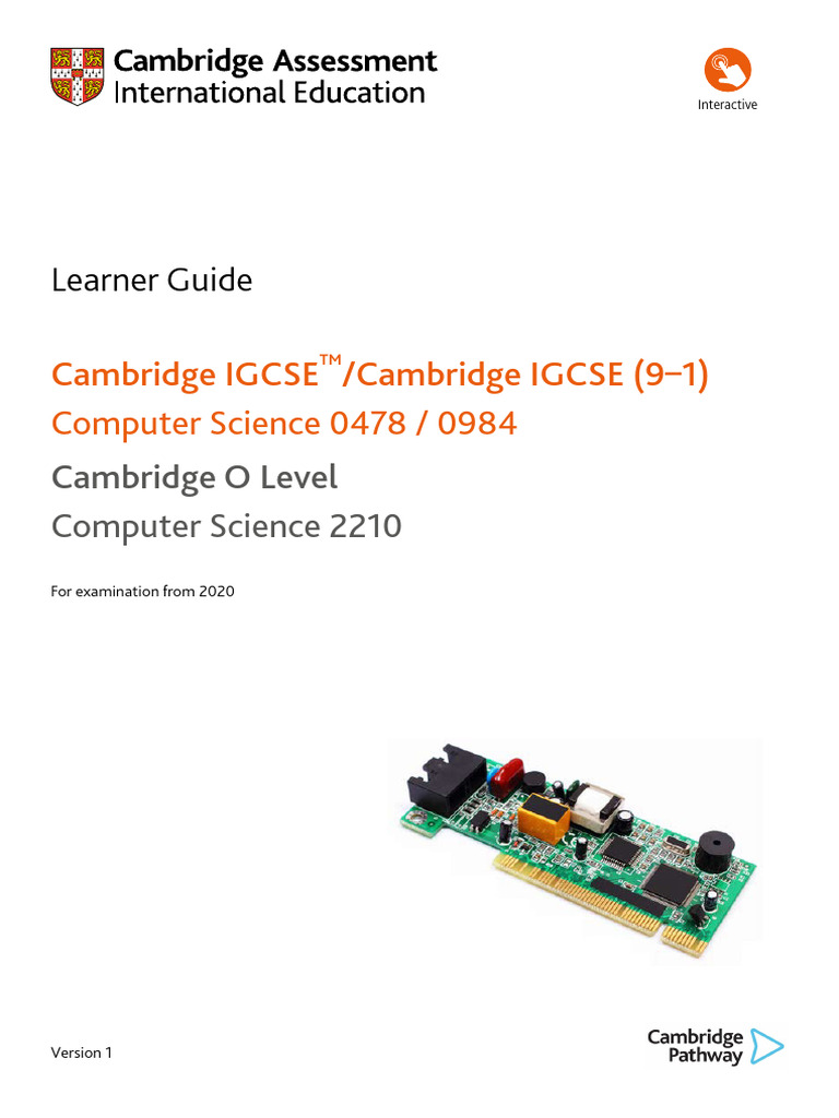 iGCSE 0478 - Learner - Guide - (For - Examination - From - 2020) | PDF
