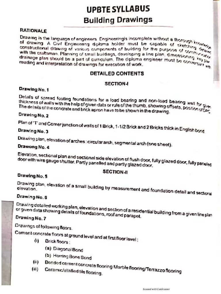 Building Drawing Book | PDF