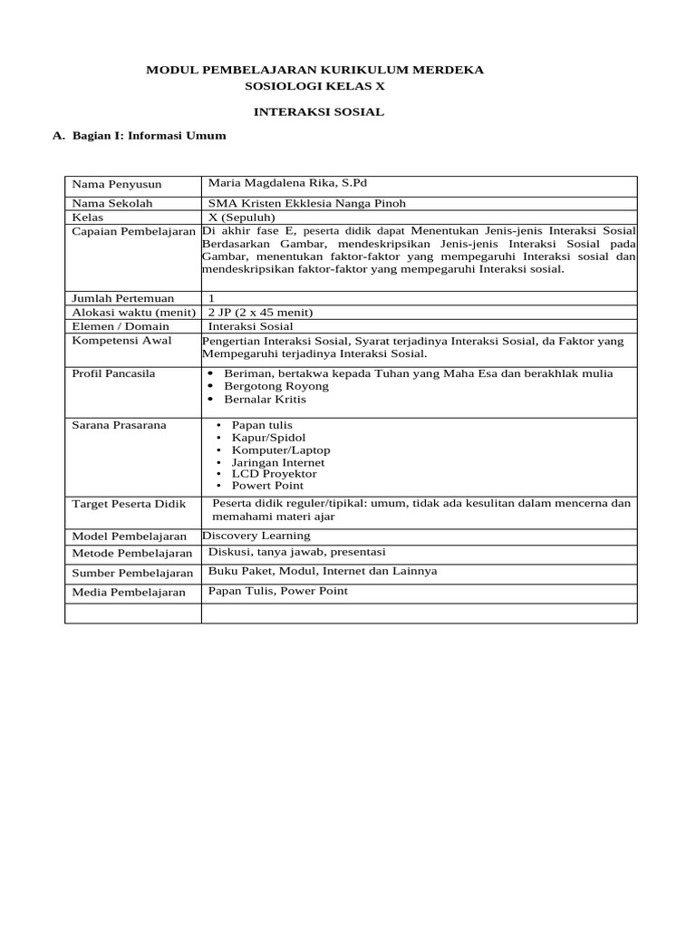 Modul Bahan Ajar Pdf