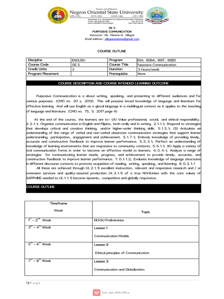 GE5 Module 1-2 | PDF