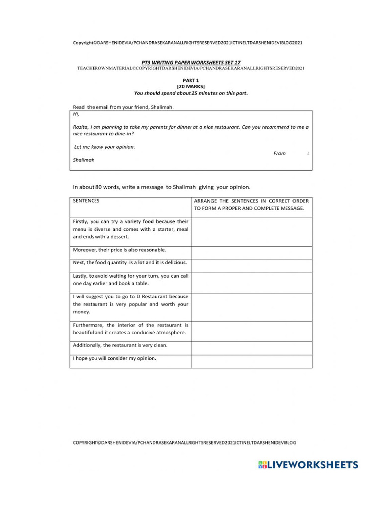 Worksheet 2 | PDF