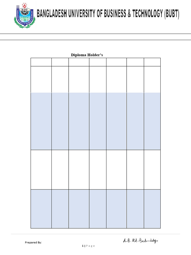 Evening - Final Examination Schedule, Fall 2023 (Bi-Semester), Diploma Holder's Program | PDF