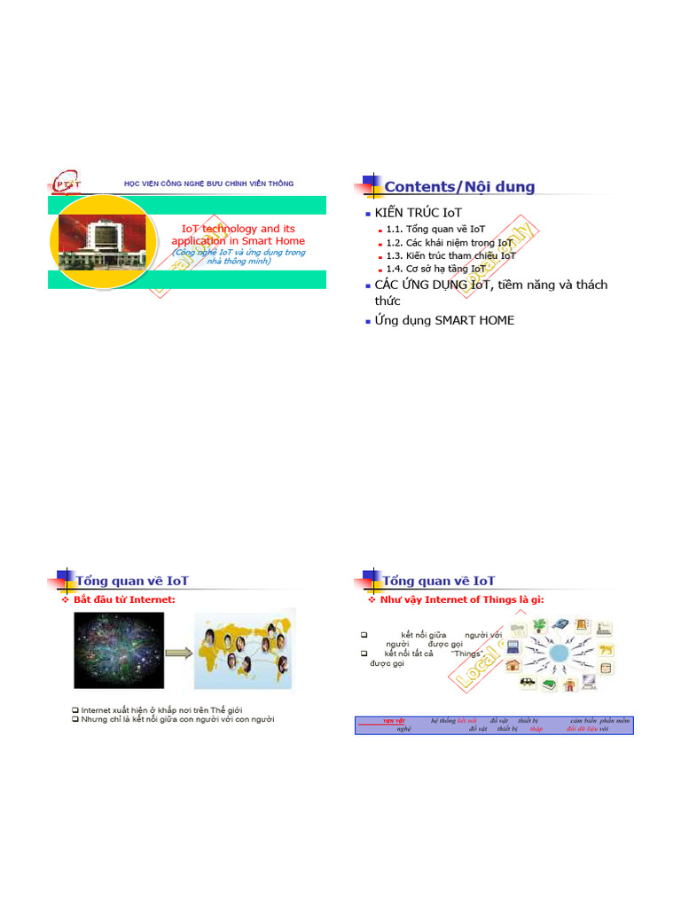 N I Dung 1-IoT Tech and App in Smarthome | PDF