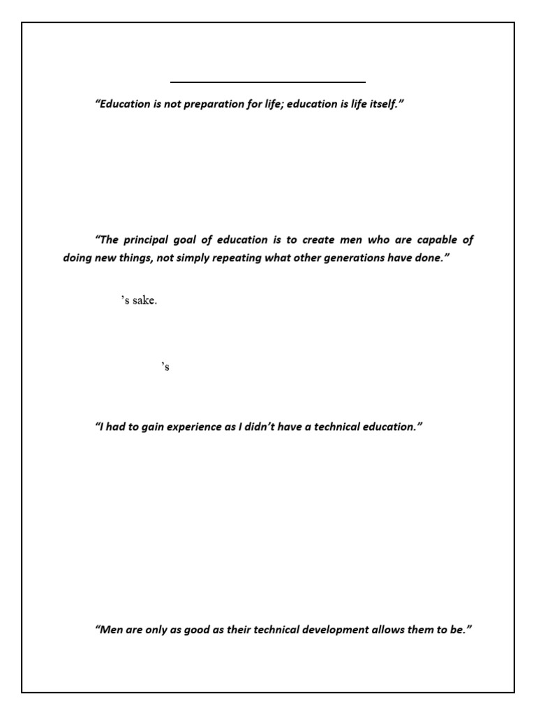 Technical Education | PDF