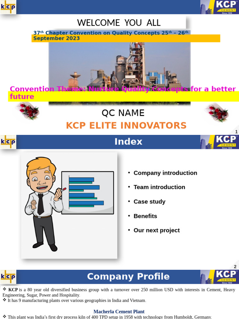 Welcome You All: KCP Elite Innovators | PDF