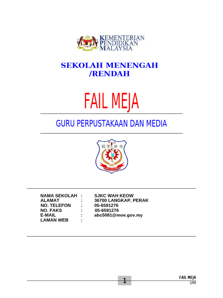 Fail Meja GPM_2020 | PDF