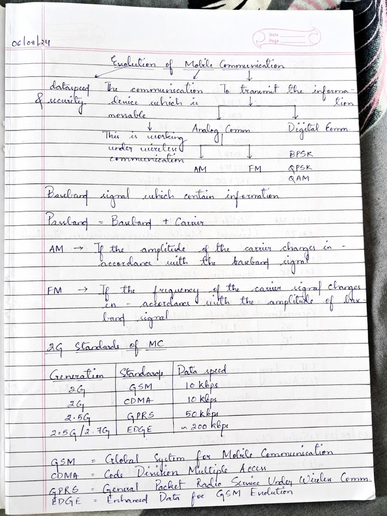 Mob Comm Notes | PDF