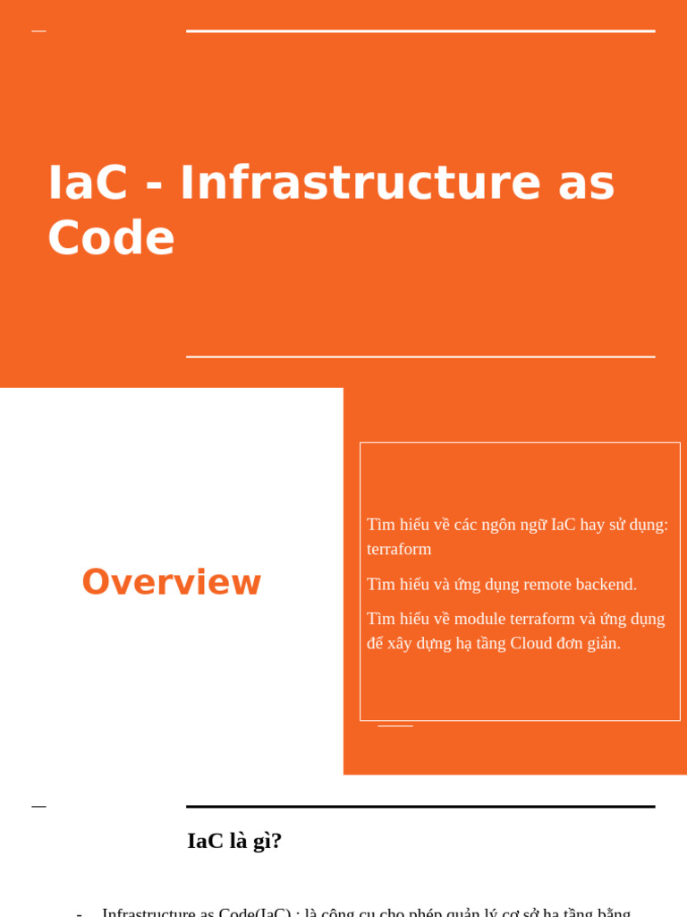 Iac - Infrastructure As Code | PDF | Cloud Computing | Centralized ...
