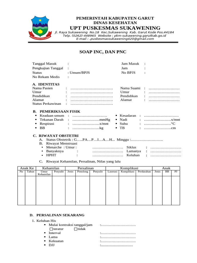 Soap Persalinan | PDF