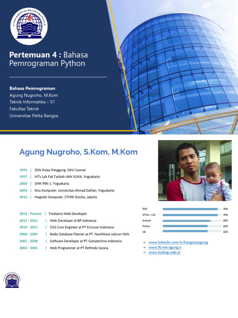 04 Bahasa Pemrograman Python | PDF