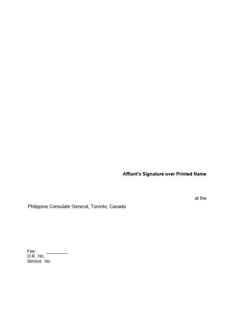 Sworn Attest Form | PDF