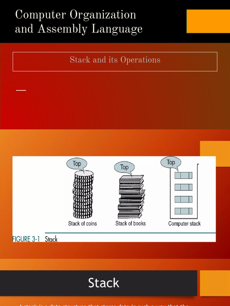 STACK in Assembly Language | PDF