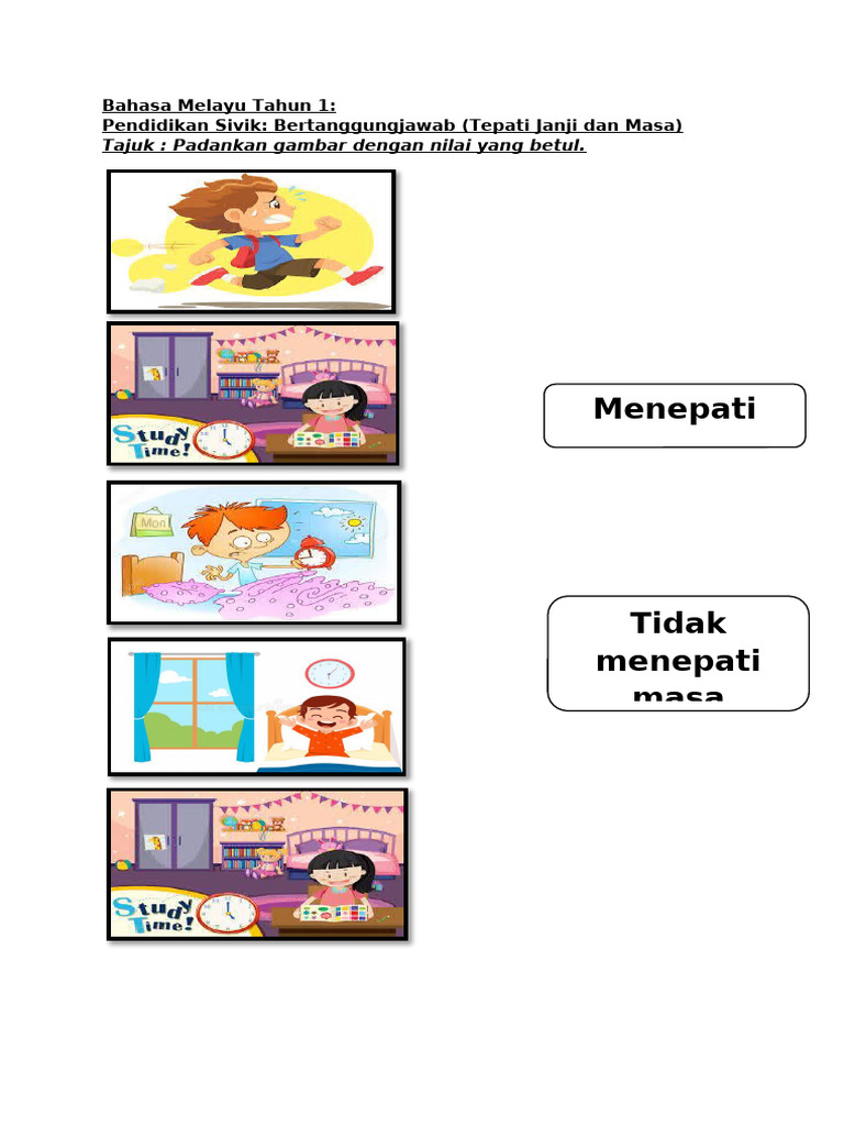 Menepati Janji Dan Masa | PDF