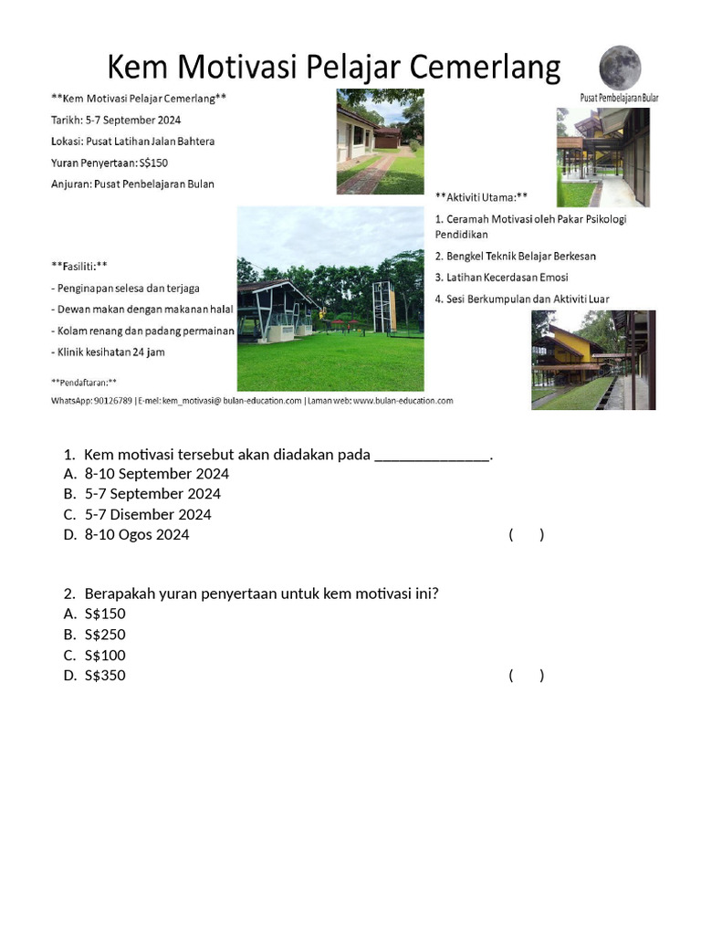 Worksheet 008 Kefahaman | PDF