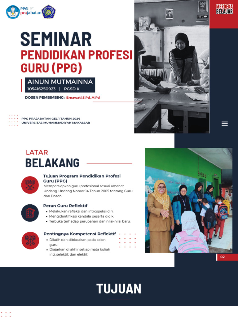 Seminar PPG - Ainun Mutmainna | PDF
