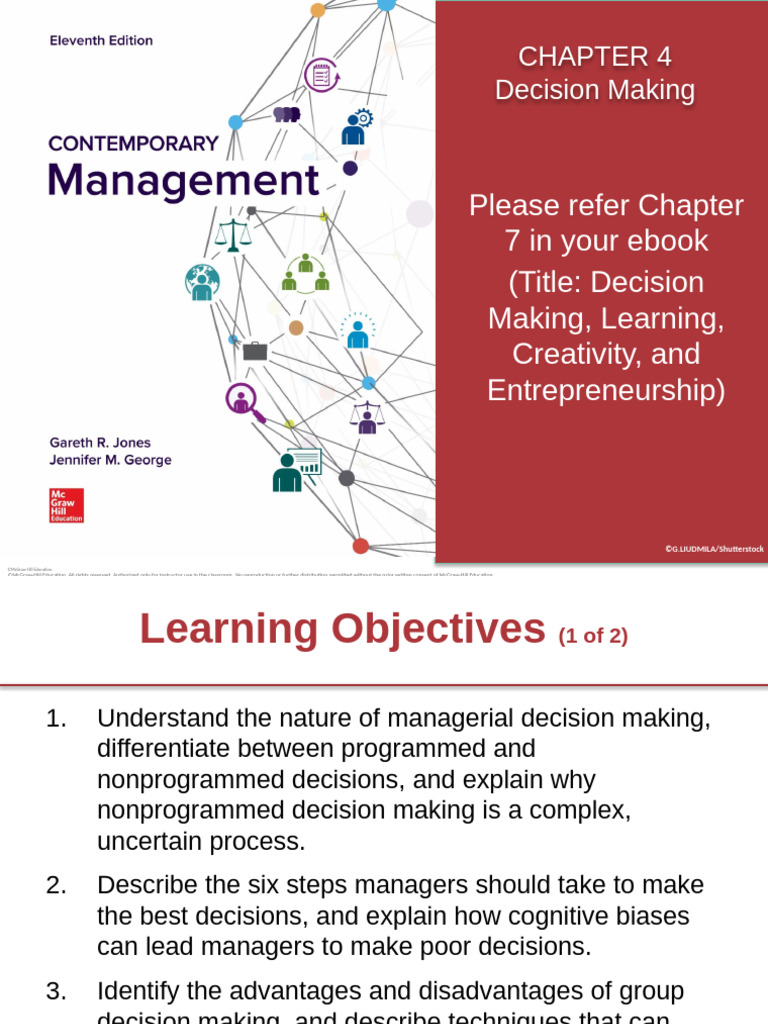 Chapter 4 Decision Making | PDF