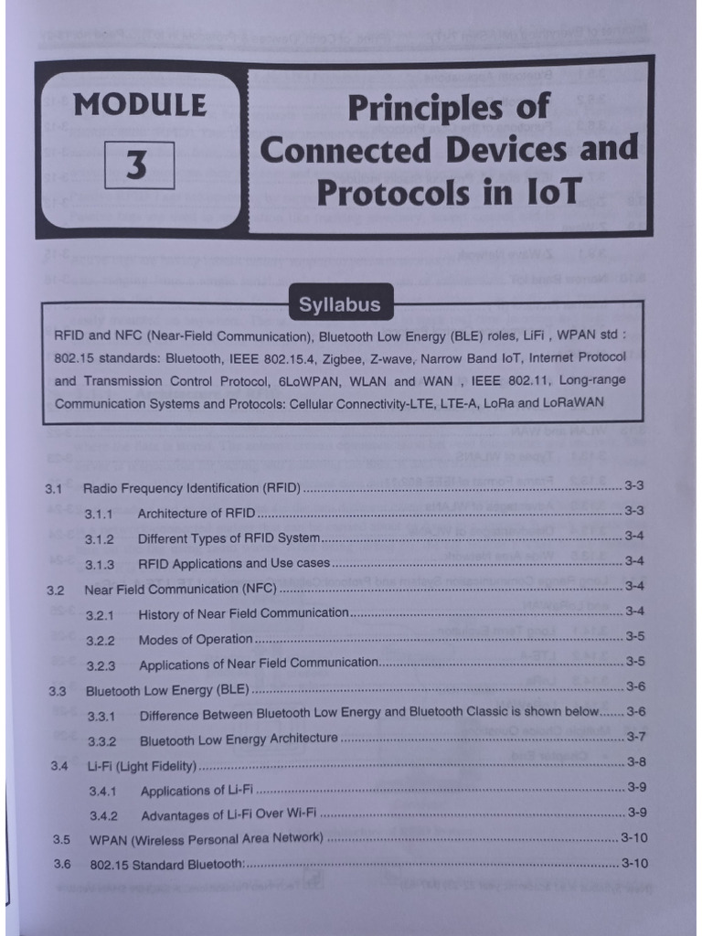 IOE Module 3 | PDF