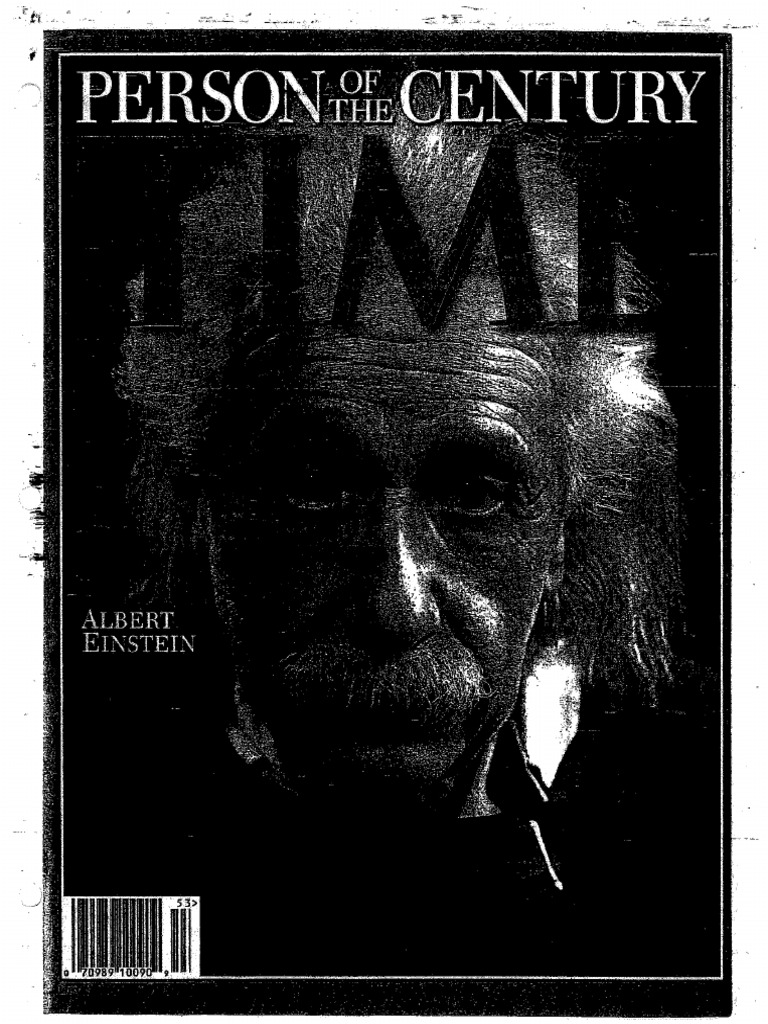 Time Magazine Albert Einstein | PDF