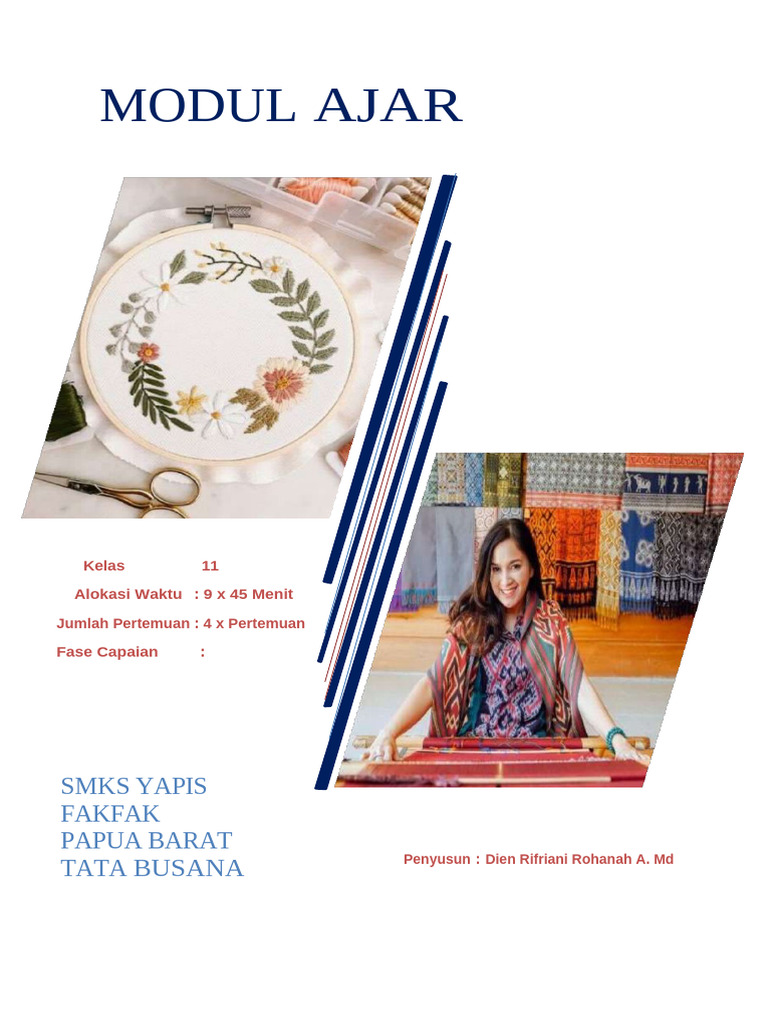 Modul Eksperimen Tekstil Dan Desain | PDF