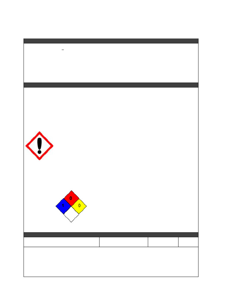 MSDS CLC - 1362S Calcium Carbonate | PDF