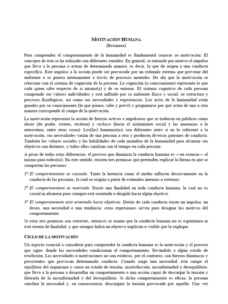 Unidad-2.-Motivacion-humana-2 | PDF