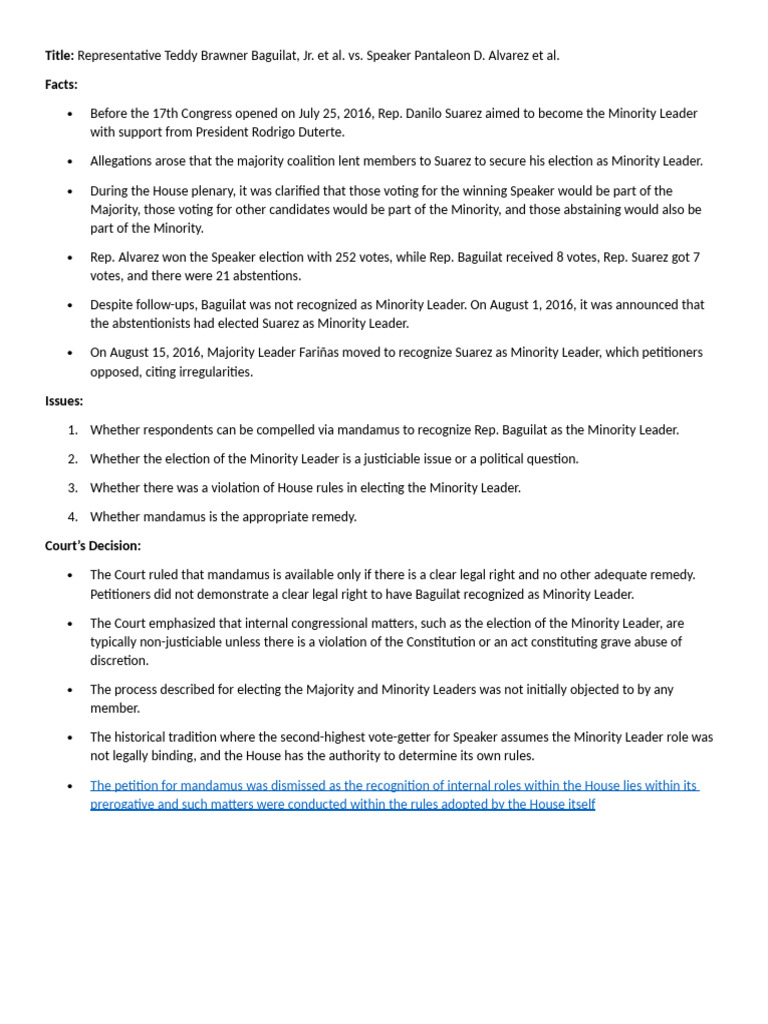 Case Digest | PDF