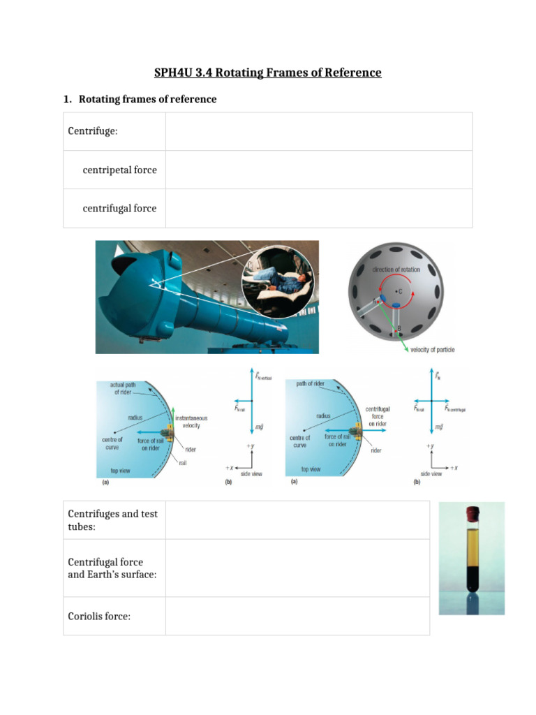 3.4 Rotating Frames of Reference | PDF