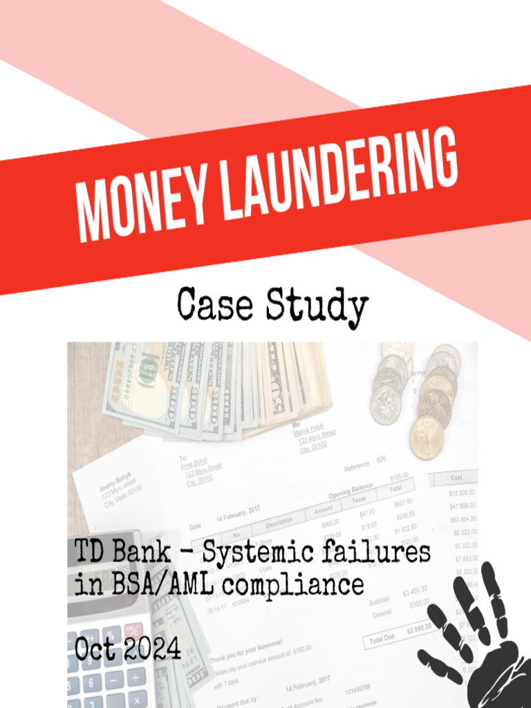 TD Bank Money Laundering Case Study | PDF | Money Laundering | Finance & Money Management