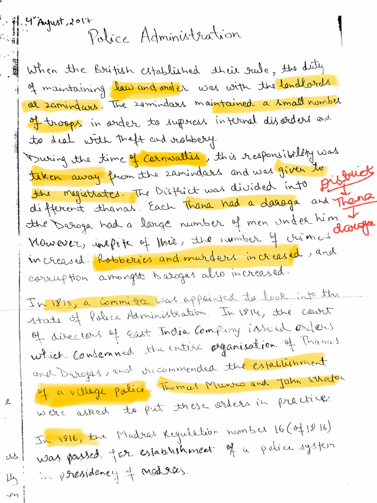 Police Administration | PDF