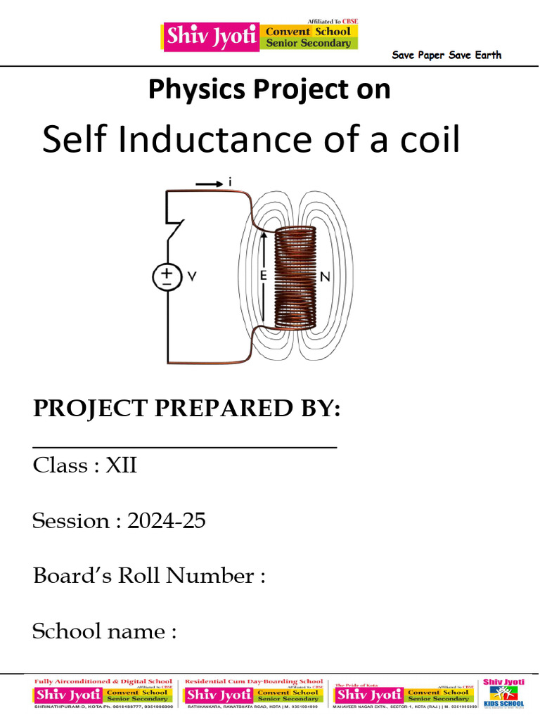 Self Inductance | PDF