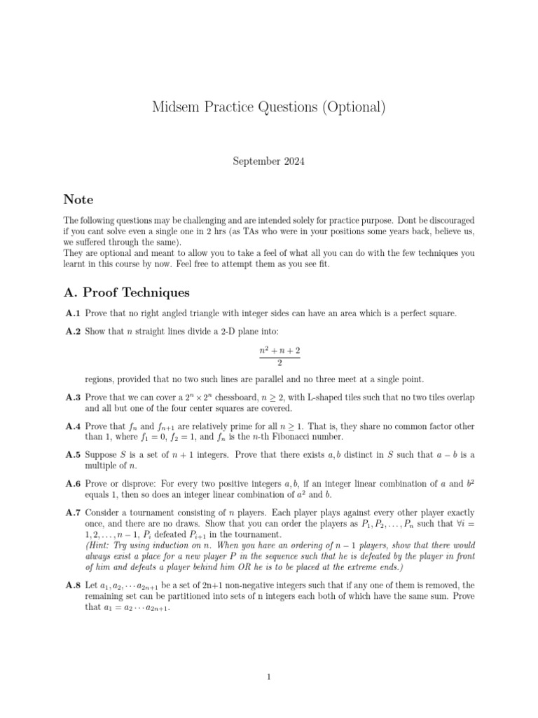CS105 MidsemPracticeProblems | PDF