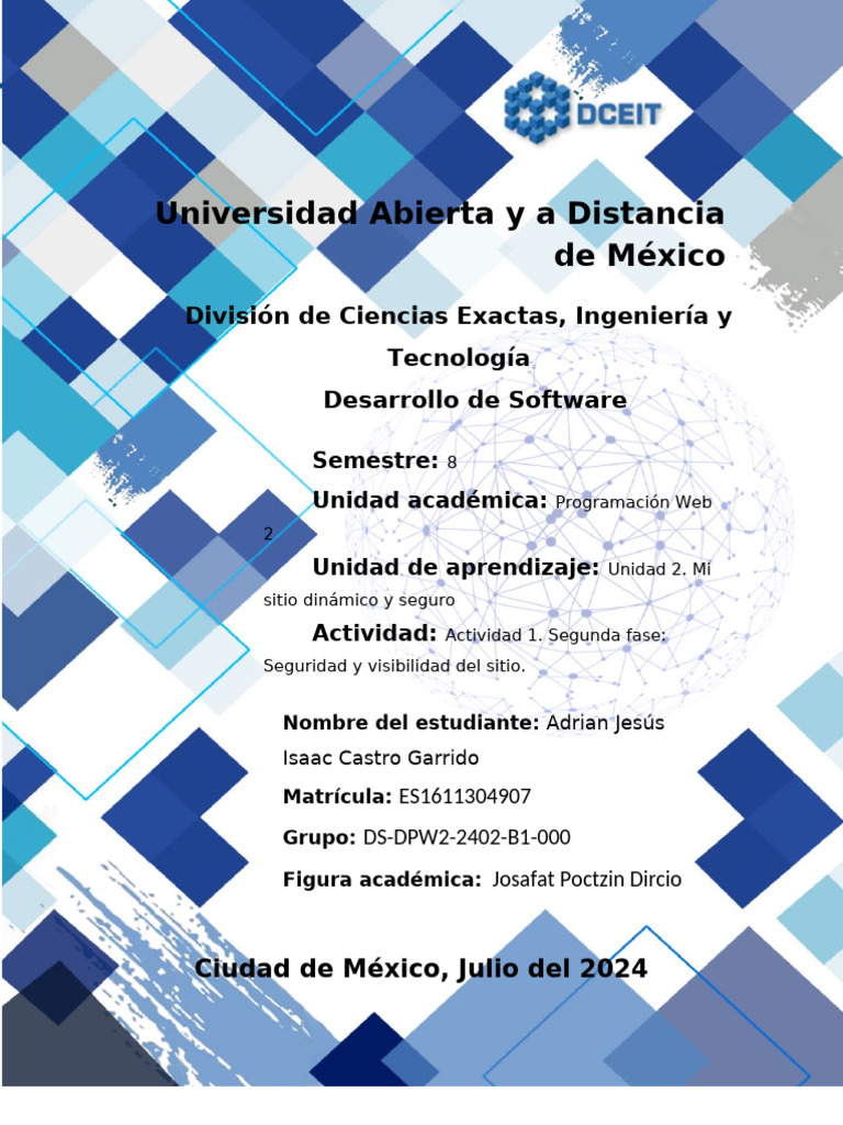 DPW2 U2 A1 Adcg | PDF